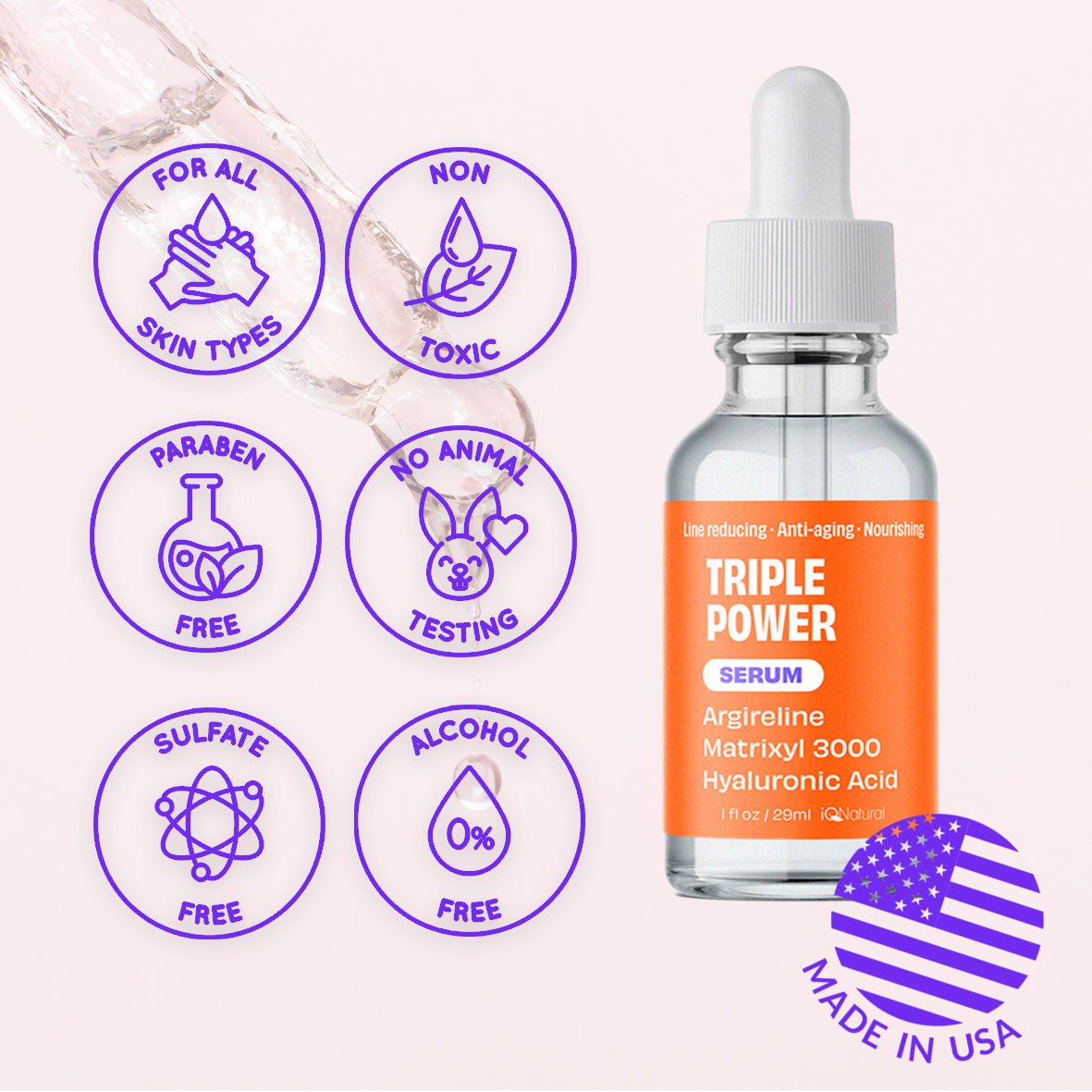 Argireline Line Reducing Serum – iQ Natural